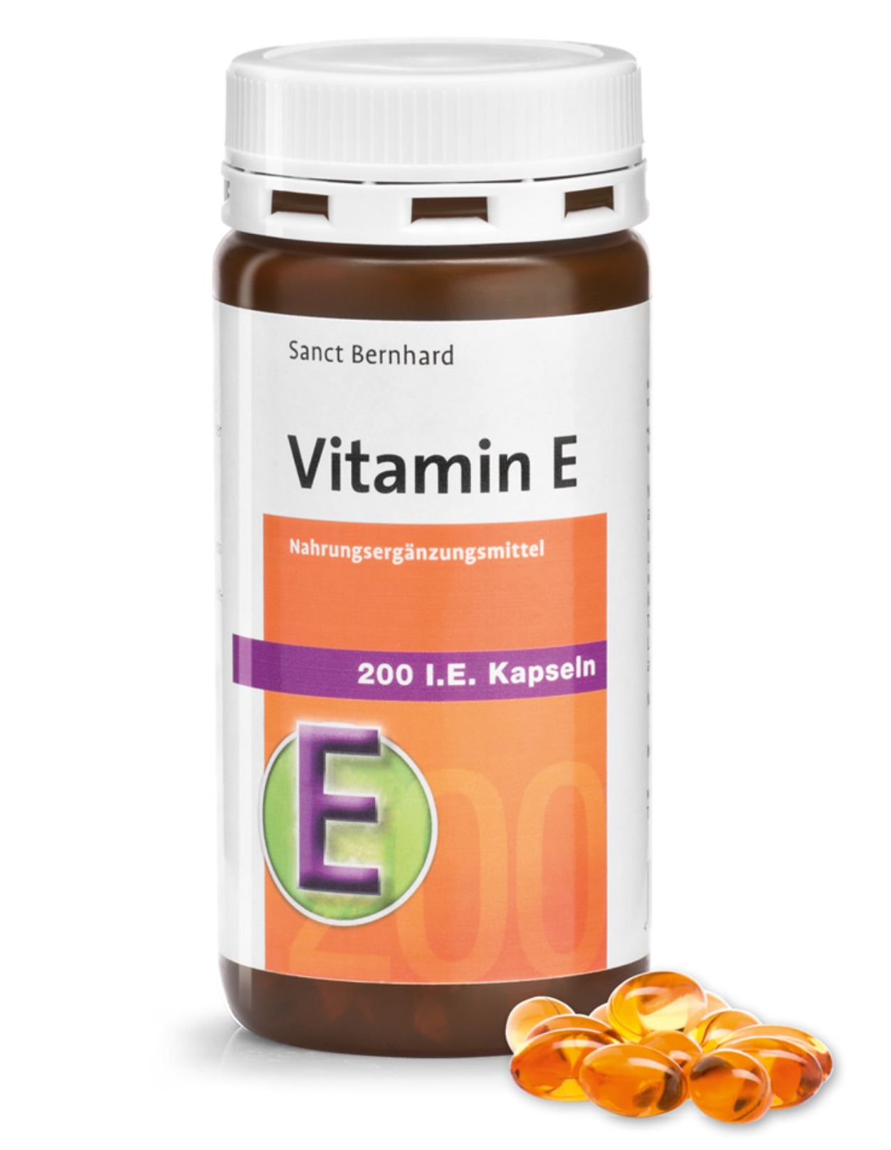 E-vitamiini 200 RÜ/IU kapslid, 240 tk – Drogerii.ee veebipood